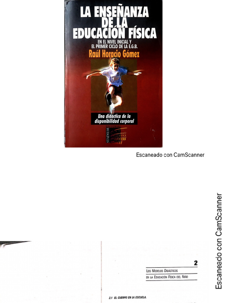 U.1.3 GOMEZ Raul Cap. 2 Los Modelos Didacticos en La EF Del Nin o | PDF
