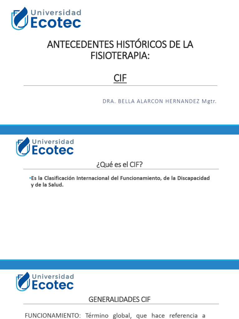 Antecedentes CIF | PDF