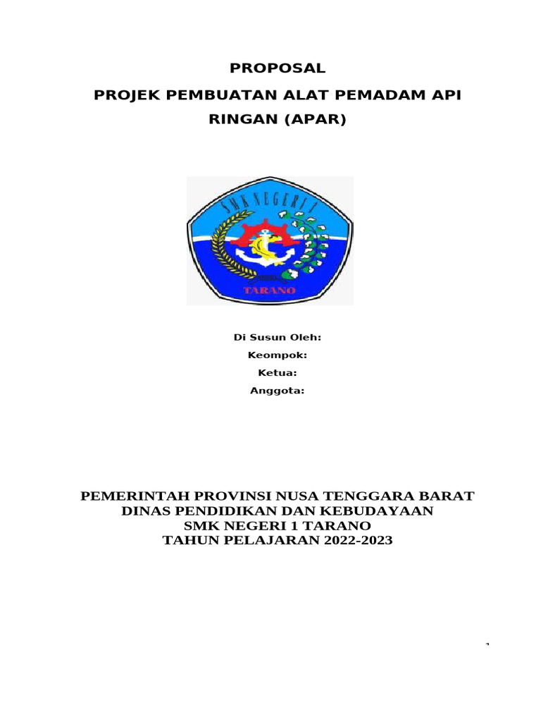 Proposal PKK | PDF | Indonesia