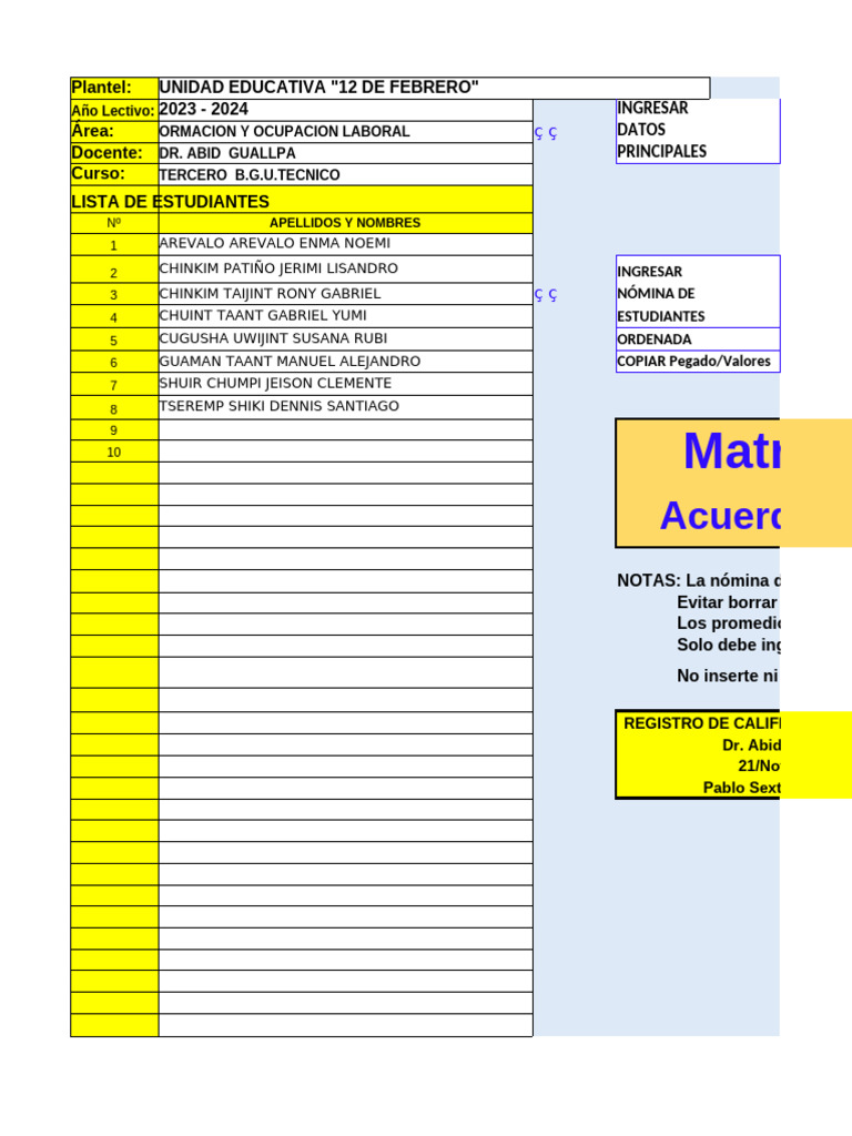 FOL 3ro BGU TECNICO 23 | PDF