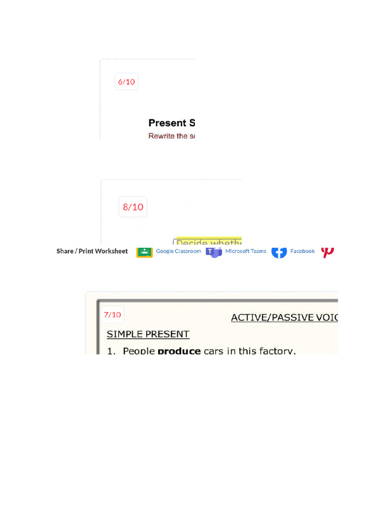 Carla Martos - Task Unit 7 Passive Voice | PDF