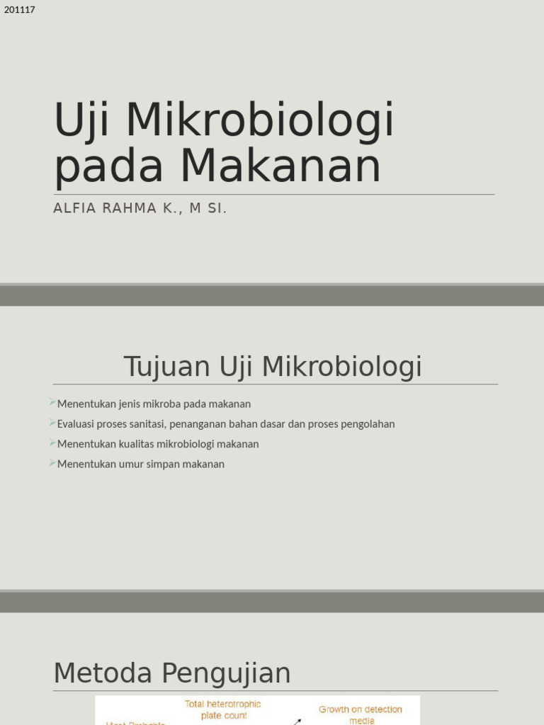 Mikrobiologi Pangan Ke 5 | PDF