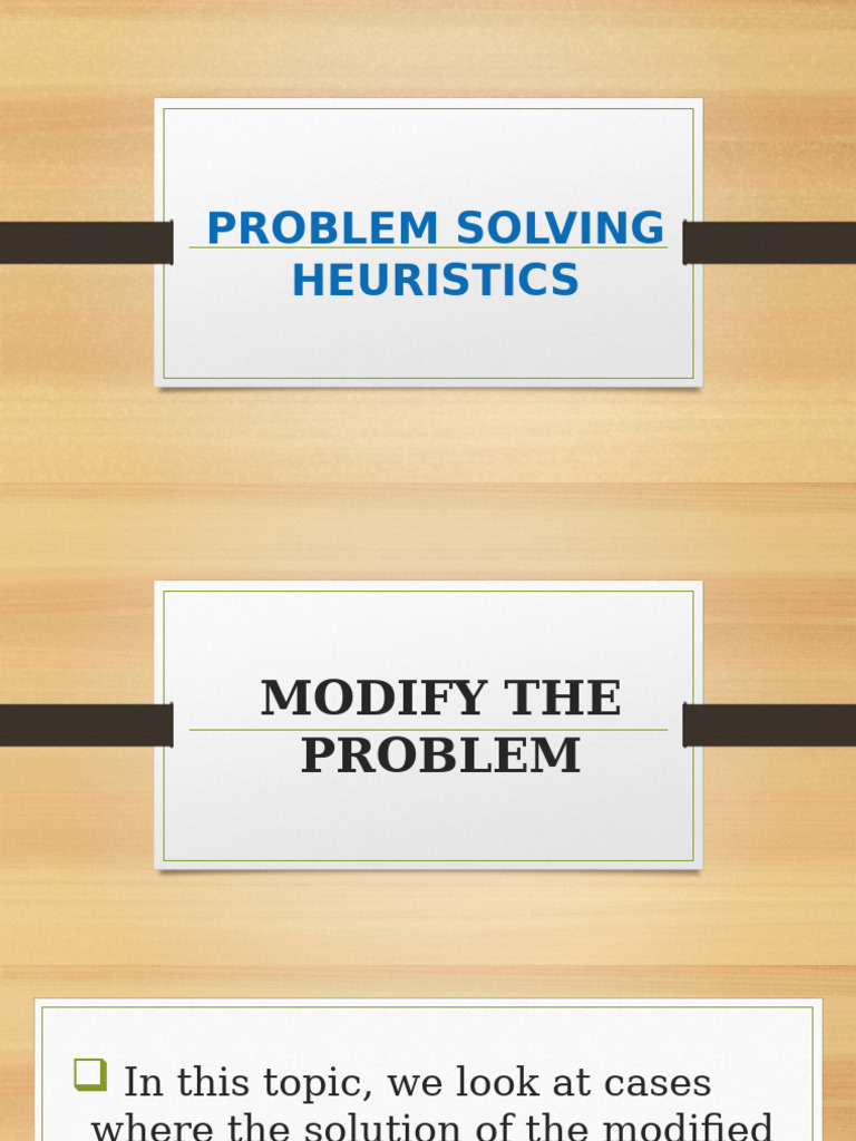 Problem-Solving 2 | PDF