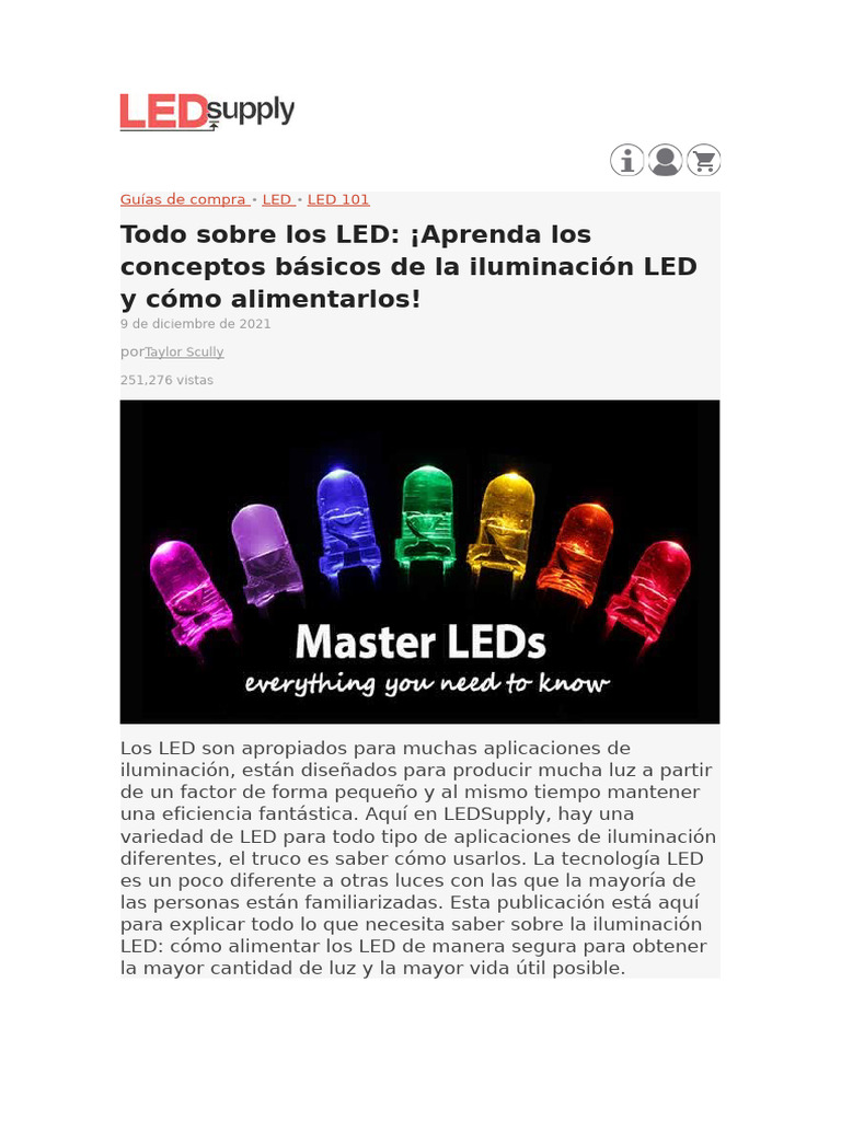 Leds V3 | PDF