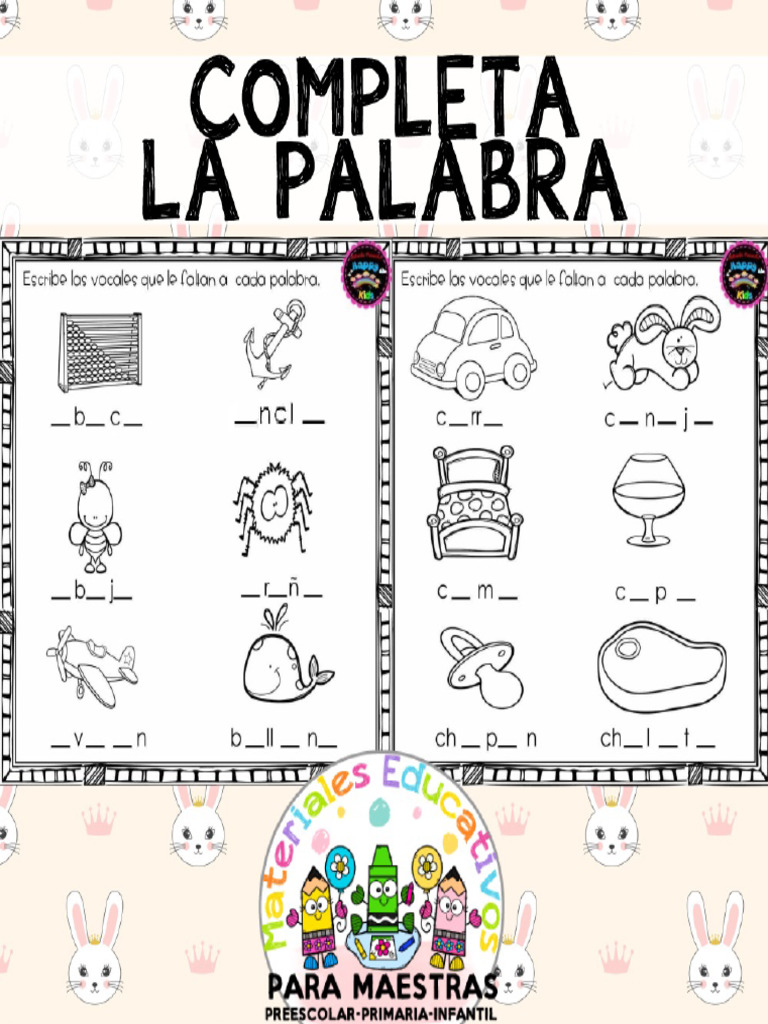 Completa La Palabra Lect | PDF