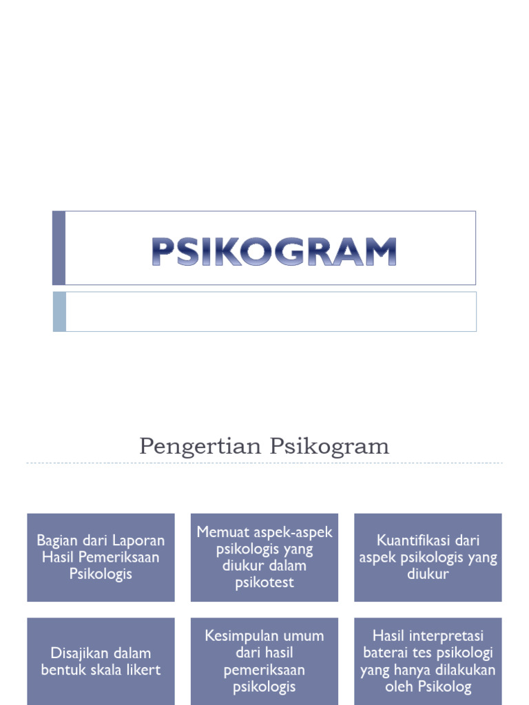 LC6 Psikogram | PDF
