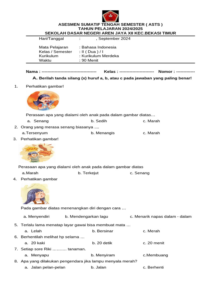 STS KLS 2 S1 B.indonesia | PDF