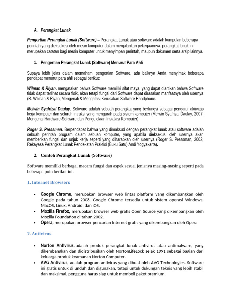 Materi Software | PDF