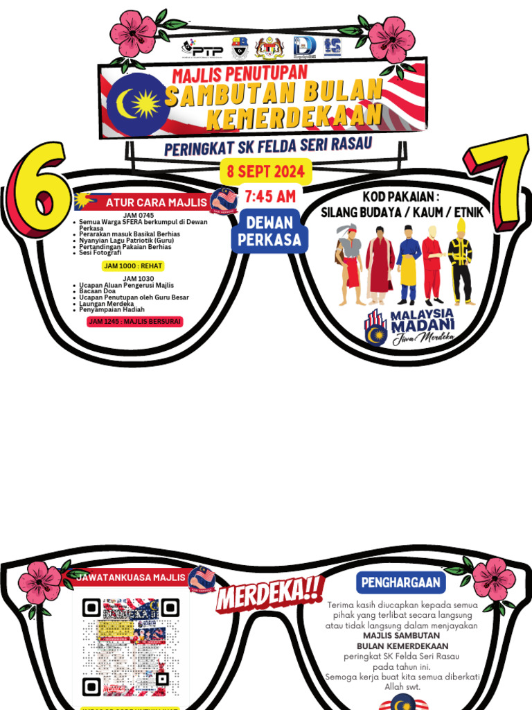 Pamplet Penutupan Merdeka 2024 | PDF