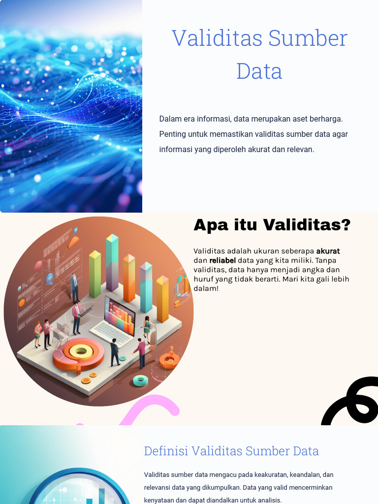 Materi Validitas Sumber Data - Informatika Kelas X-OK | PDF