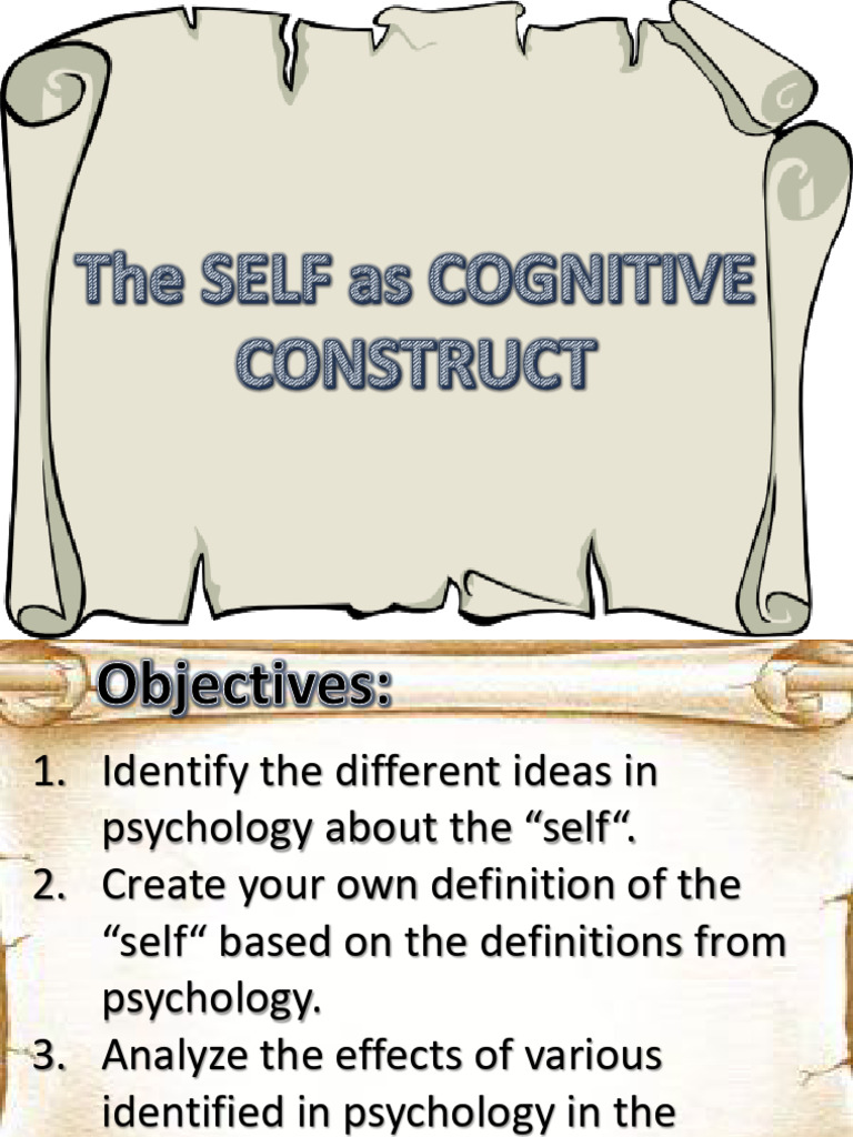THE-SELF-AS-COGNITIVE-CONSTRUCT | PDF