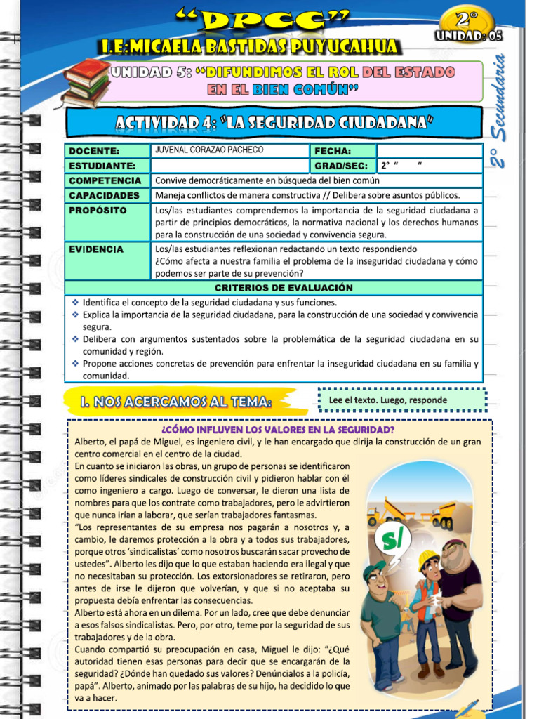 2° DPCC - Actv.05-Unid.5 2023 | PDF