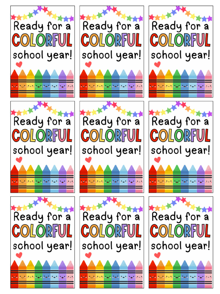 Rainbow Pencils Google Docs | PDF