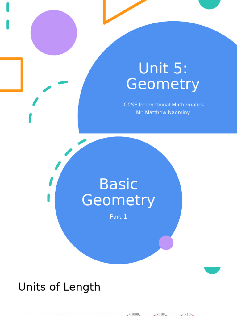 Geometry PPT full | PDF
