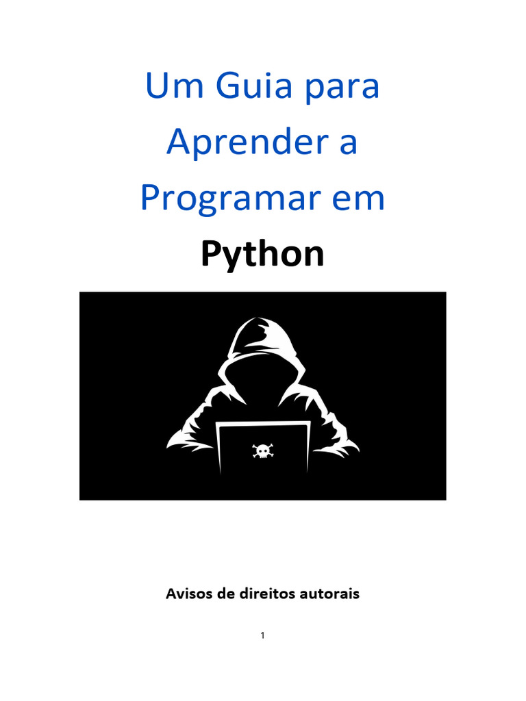 Um Guia para Aprender A Programar em Python | PDF
