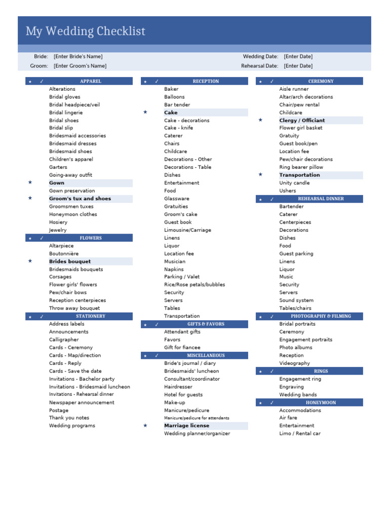 wedding-checklist-with-priority | PDF