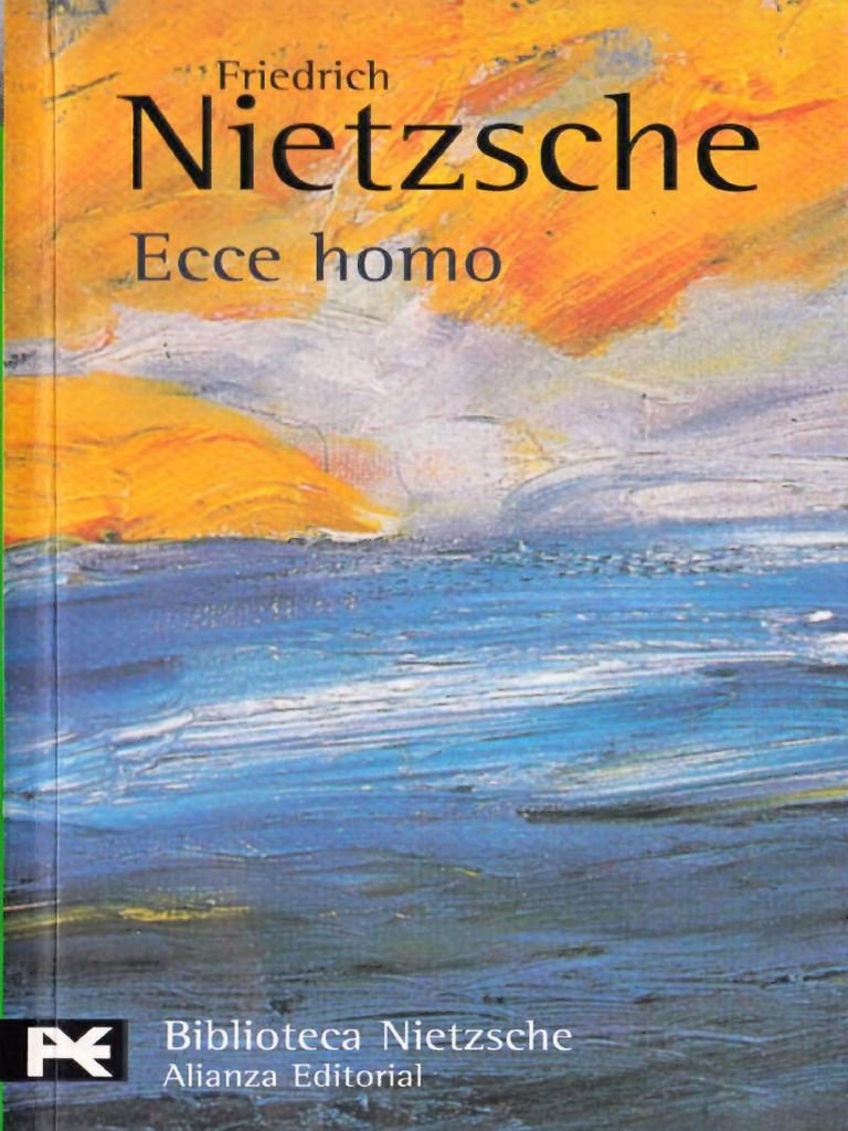 Ecce Homo Nietzsche | PDF