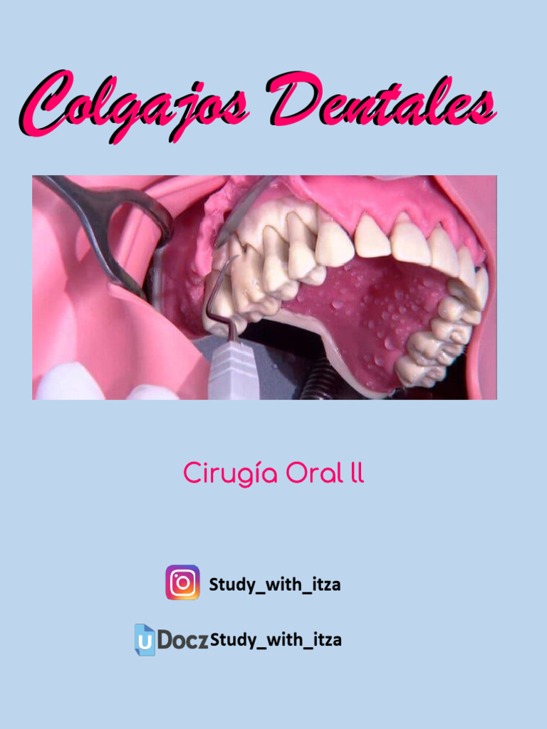 Tipos de Colgajos en Cirugía Bucal | PDF | Cirugía | Hueso