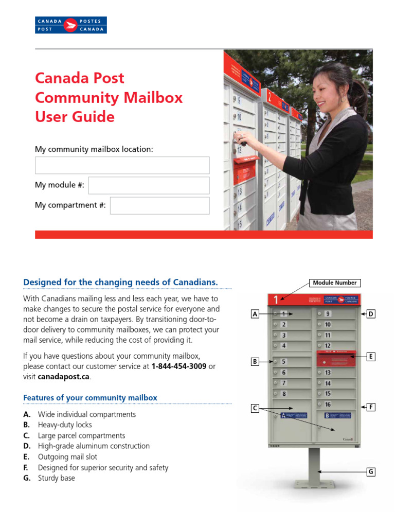 Community Mailbox User Guide | PDF | Public Services | Written ...