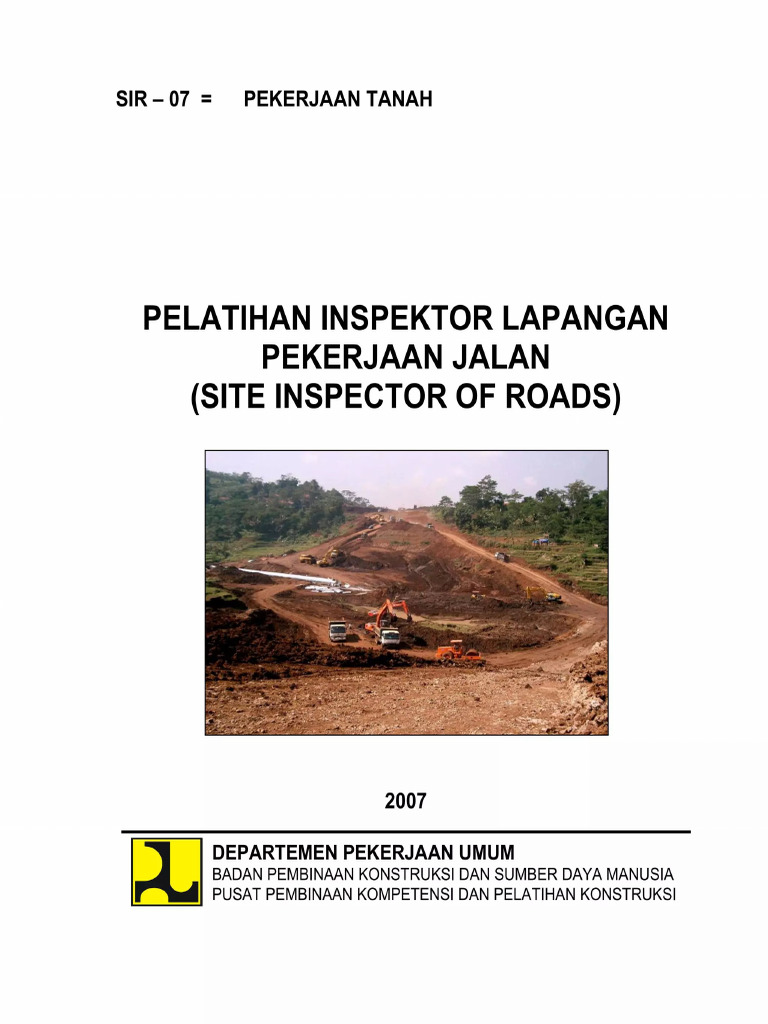 2007 07 Pekerjaan Tanah PDF | PDF