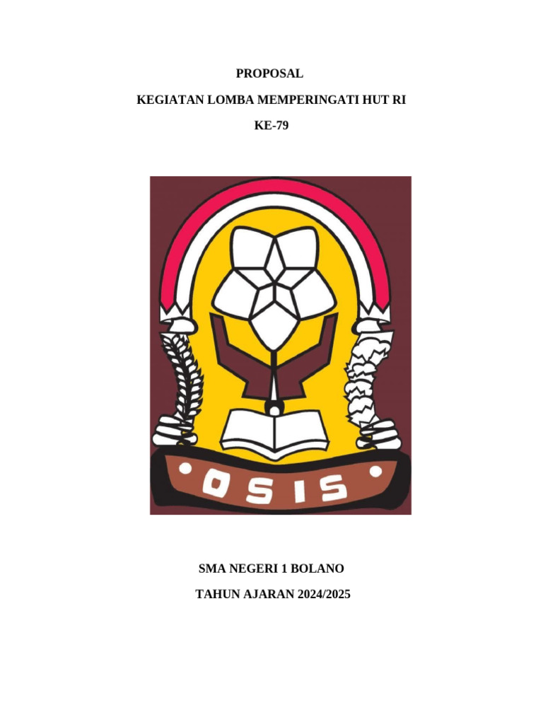 Proposal Lomba Osis 17 Agust | PDF