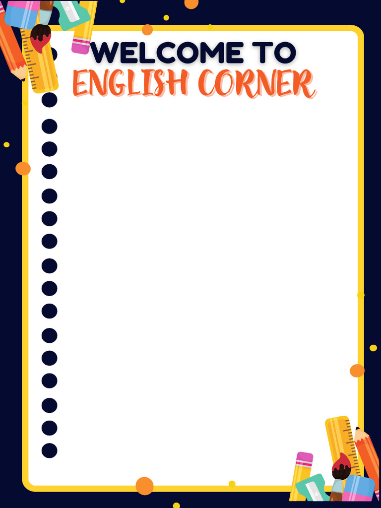 English Corner | PDF