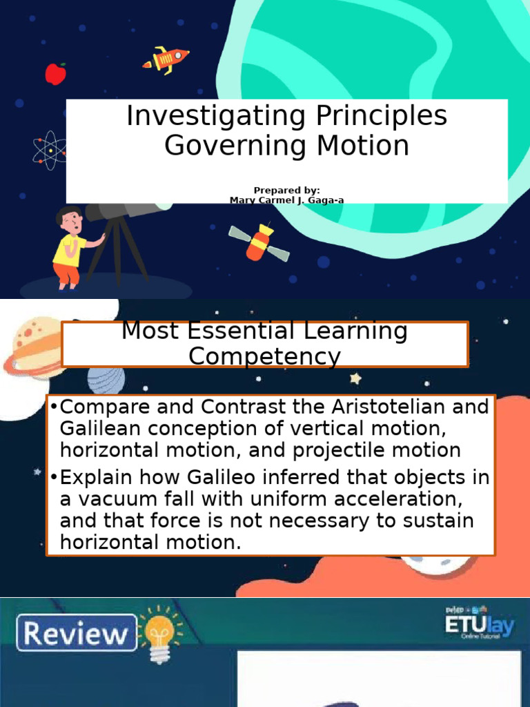 q4 w2 Physical Science Principles Governing Motion | PDF