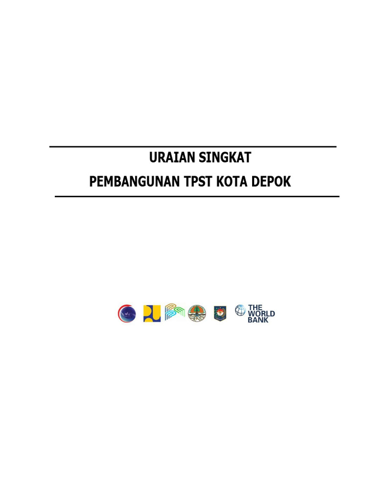 2024.08.28 URAIN SINGKAT TPST DEPOK Final | PDF