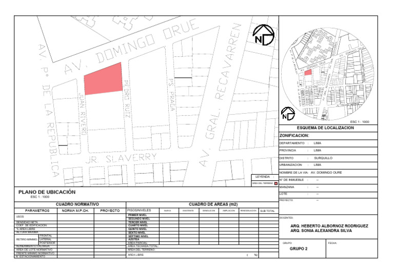 PLANO DE UBICACIÓN T3-Ubicacion | PDF