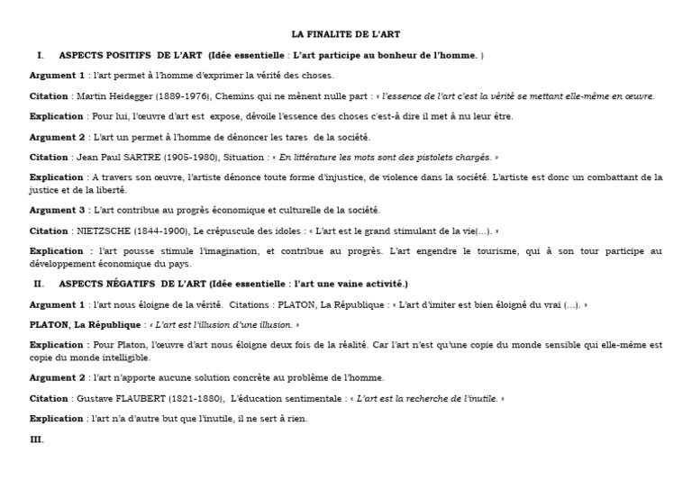 La Finalite de L | PDF
