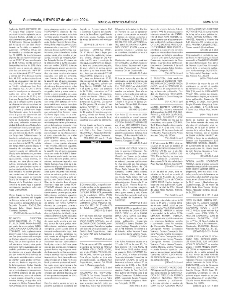 Edicto Uno Yuma | PDF