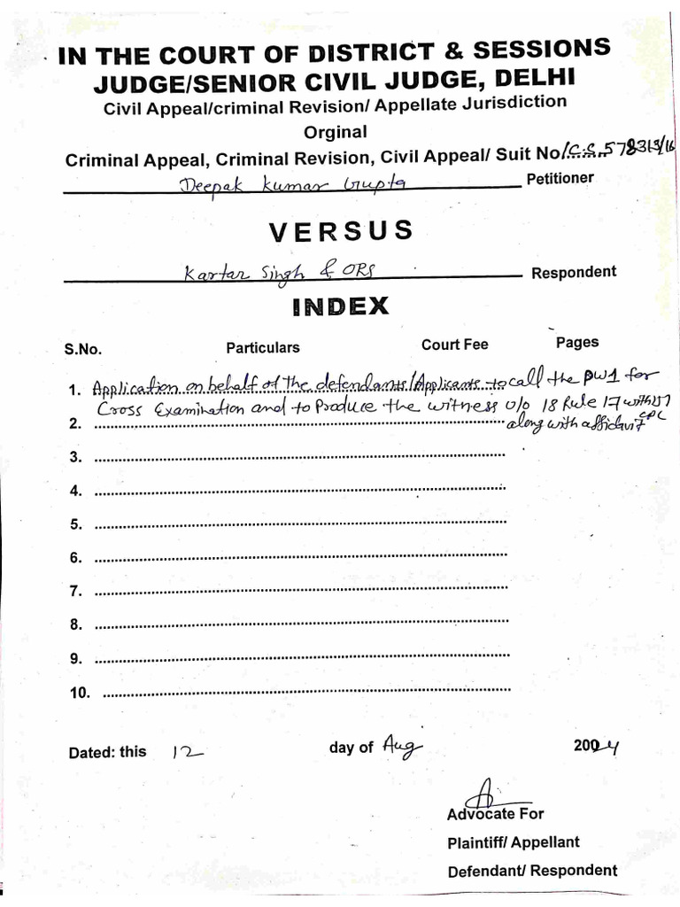 Cross Examination | PDF