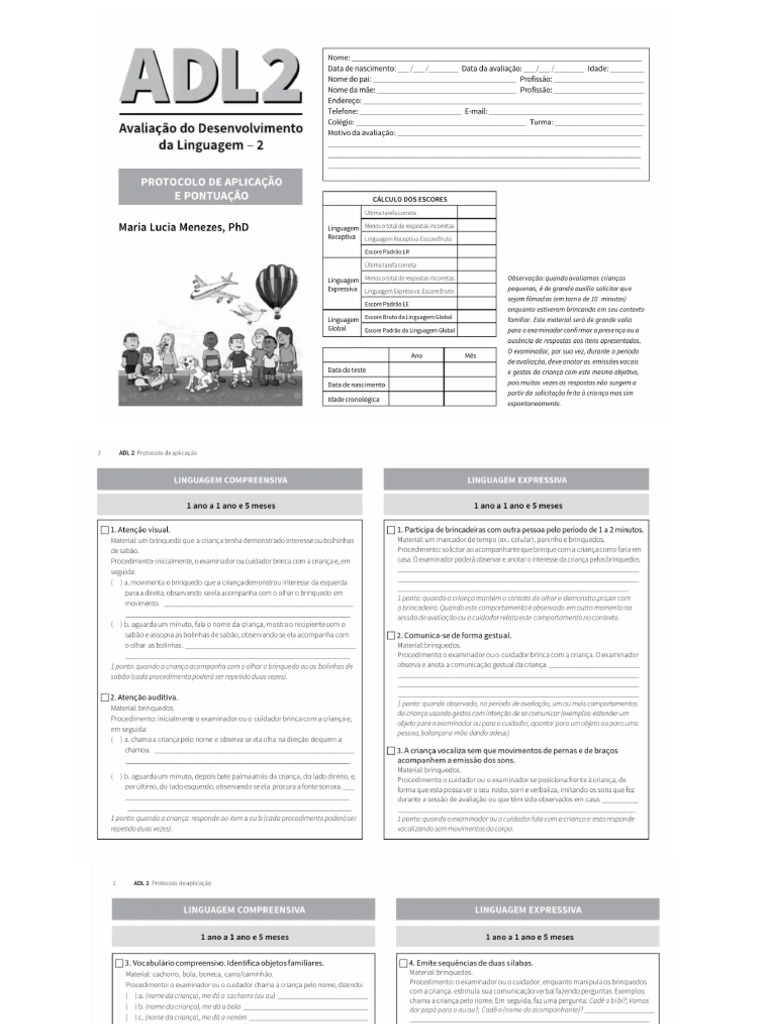 Protocolo Adl 2 | PDF