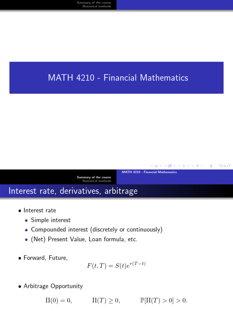 M4210 Slides 7 | PDF
