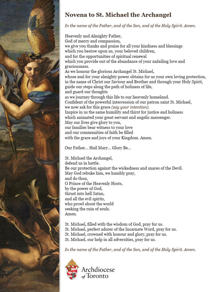 novena-to-st.-michael-the-archangel | PDF
