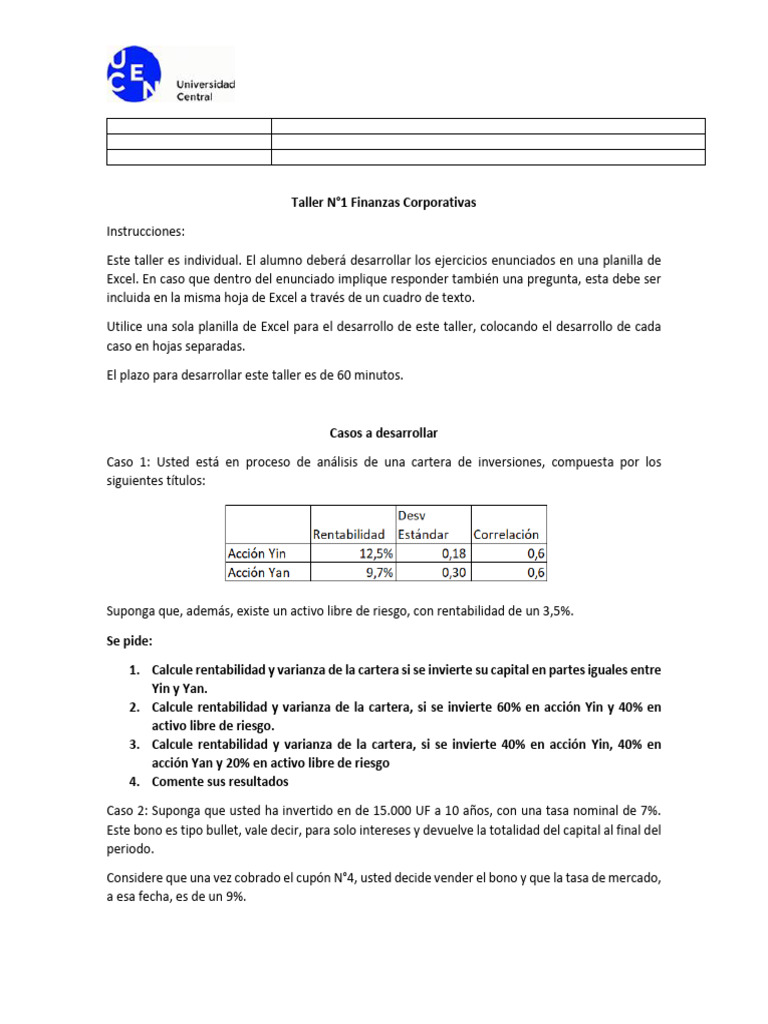 S1 - Taller Evaluado | PDF