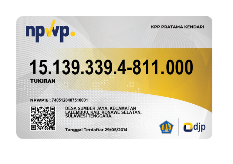 NPWP EDIT | PDF