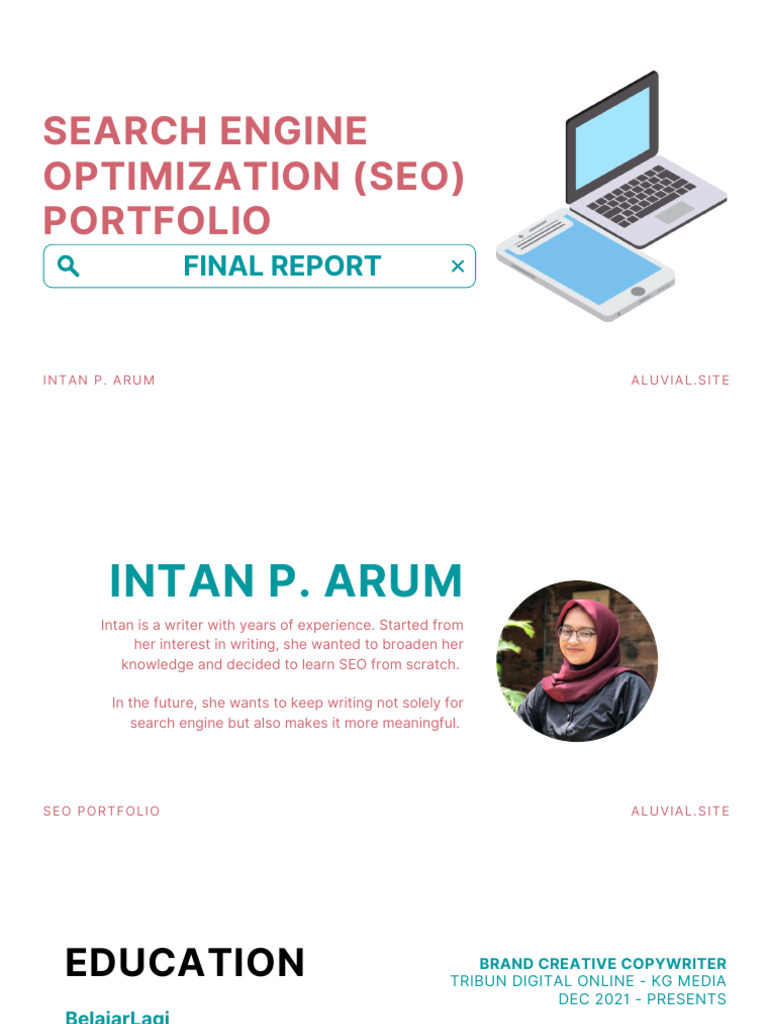 SEO Portfolio Website | PDF