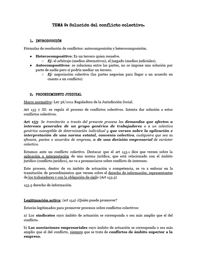 TEMA 9 Colectivo | PDF