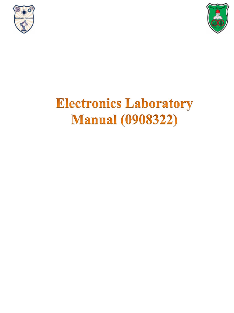 Electronics Lab Manual | PDF