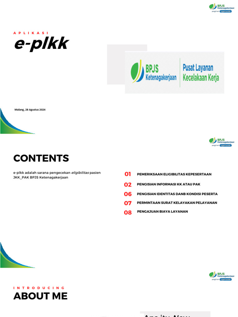 Sosialisasi New E-Plkk | PDF