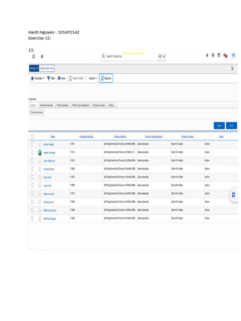 Module 5 Employee List - Hanh Nguyen | PDF