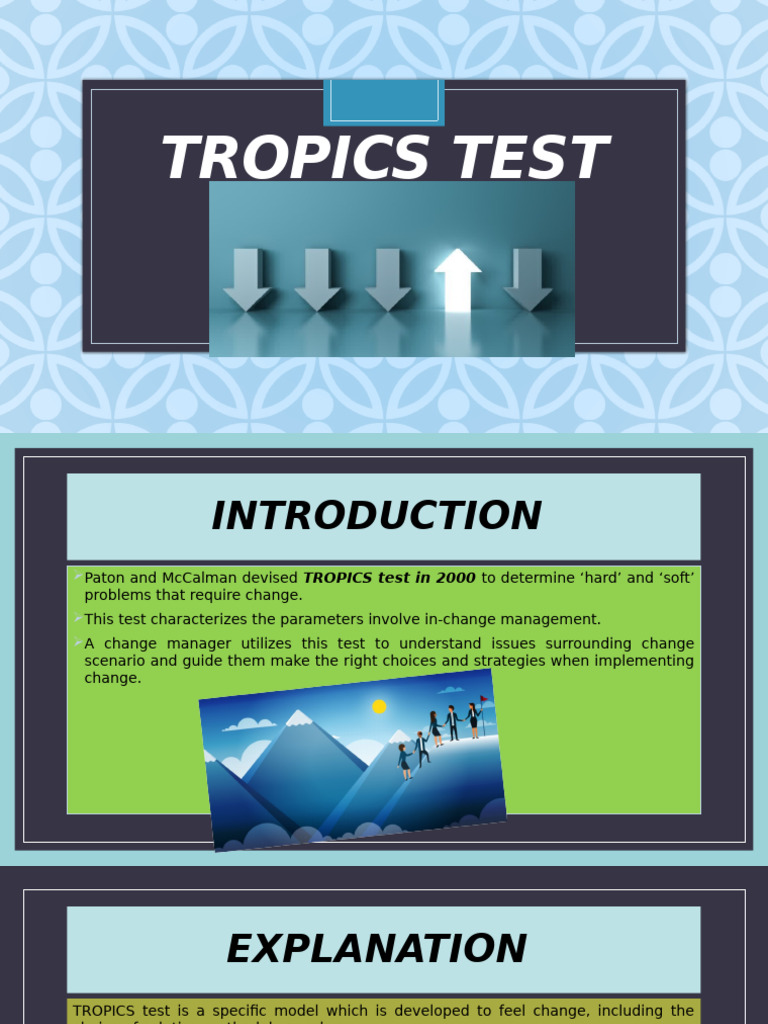 Tropics Test | PDF