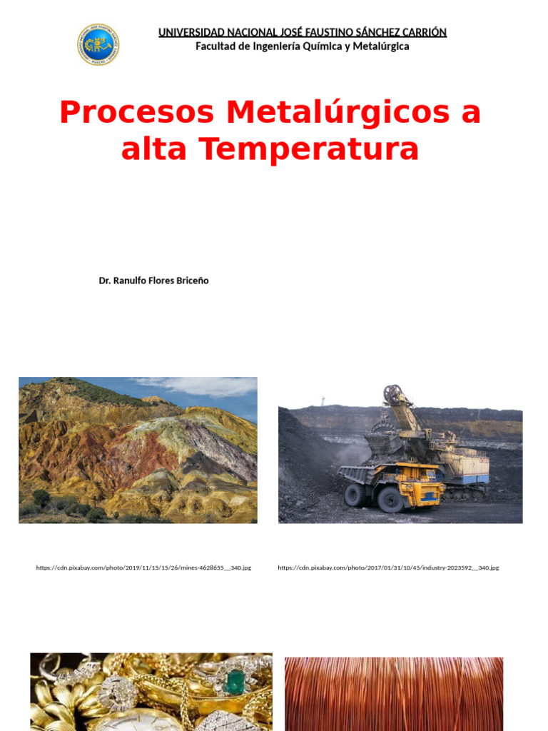 Procesos Metalúrgicos | PDF