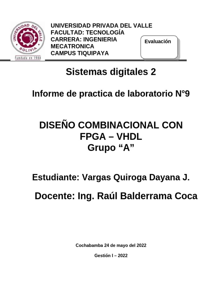 Sis Dig Lab 9 | PDF | Digital Electronics | Electronic Design