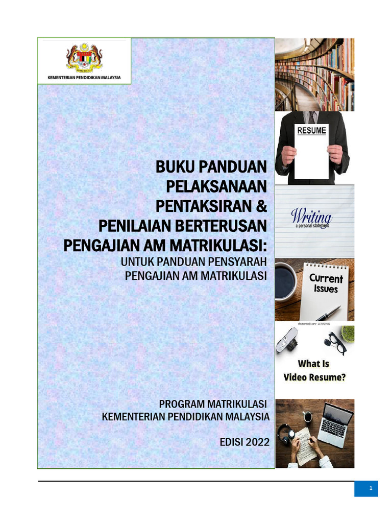 Panduan PB PAM Edit 050722 | PDF