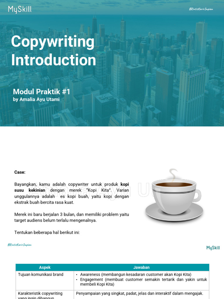 Copywriting Framework | PDF