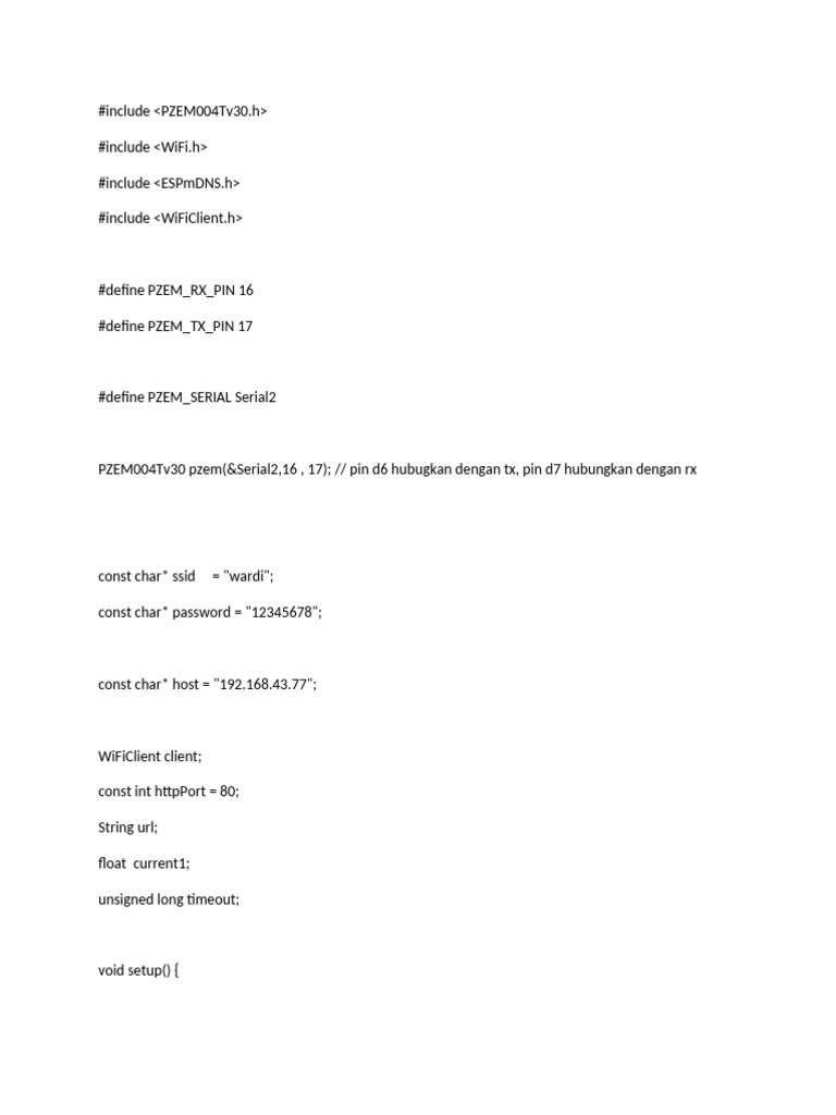Arduino. Koding | PDF