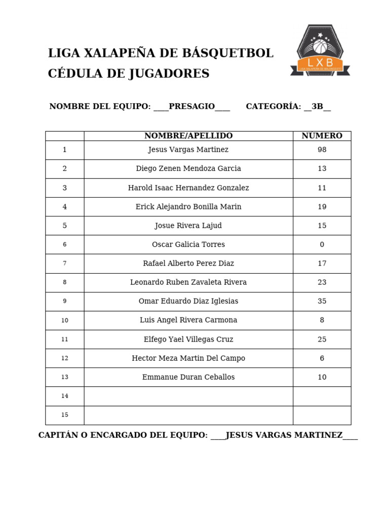 Cedula 2024 | PDF