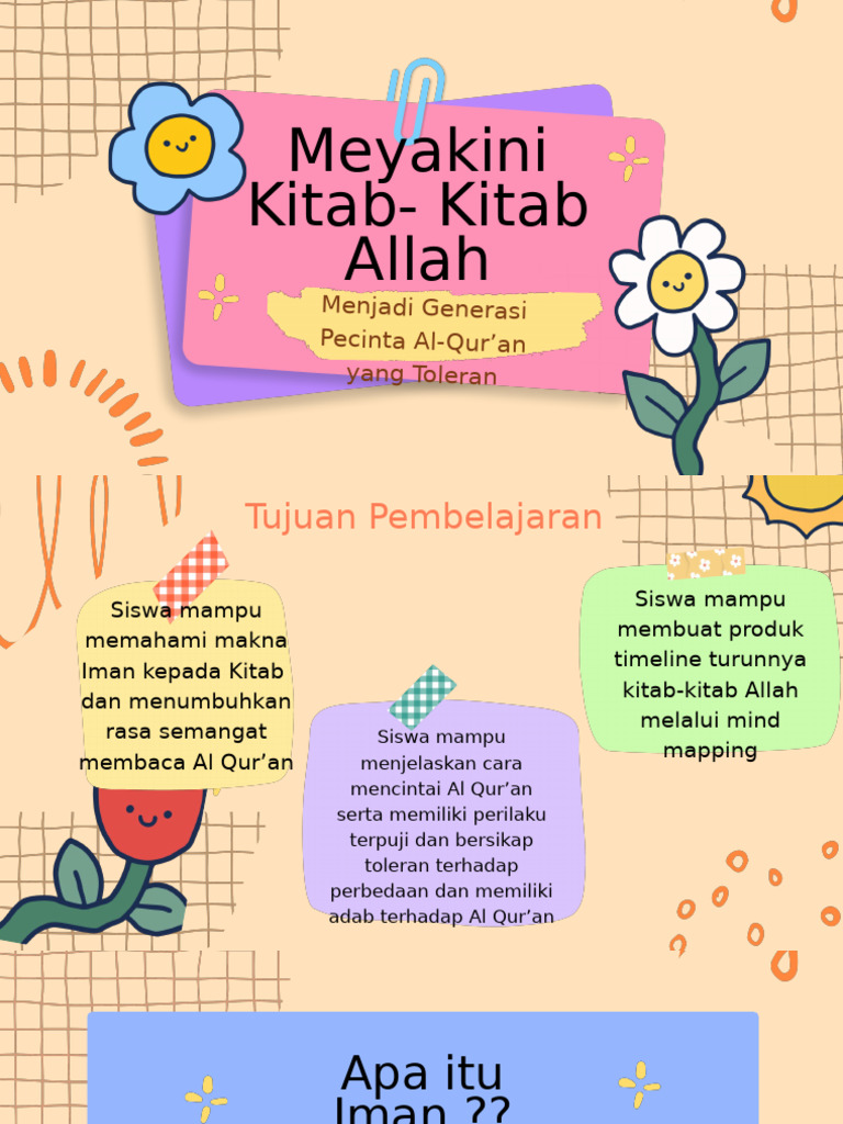 Iman Kepada Kitab-Kitab Allah | PDF
